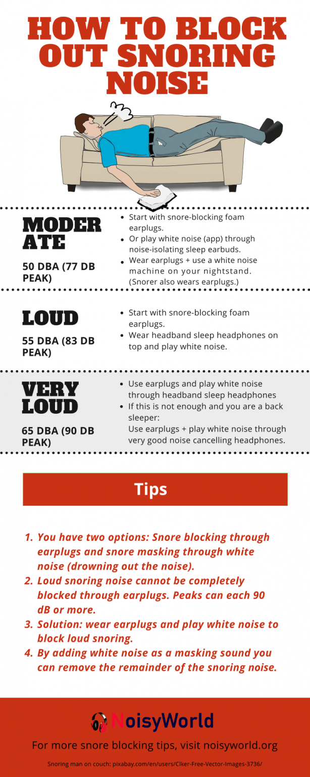 How to Block Out Snoring Noise, Even Obnoxiously Loud Snoring - NoisyWorld